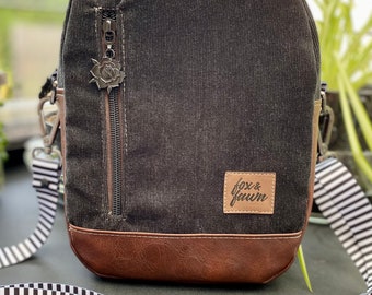 Pebble Sling Sling Bag, Convertible Sling Bag, Mini Backpack, Crossbody ...