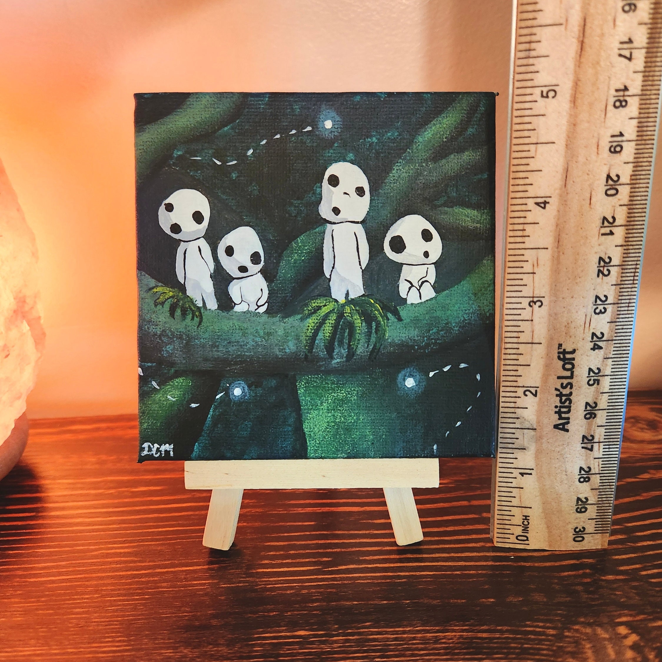 Princess Mononoke Kodama Painting - Etsy