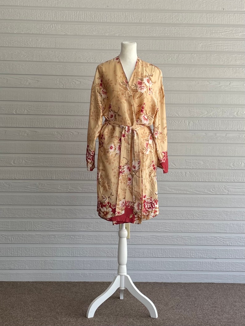 1990s Victoria's Secret Gold Label Silk Robe XS Small - Etsy
