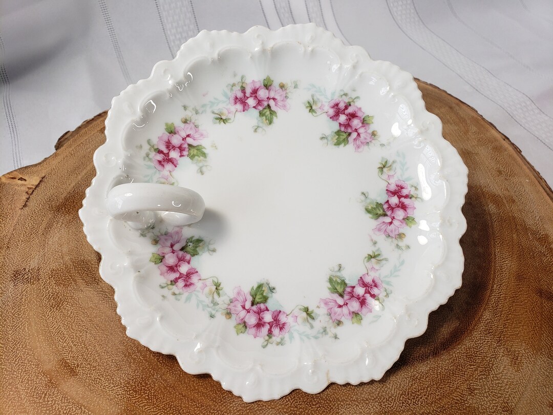 Antique M.Z. Austria Lemon Plate or Nappy Plate With Handle and ...