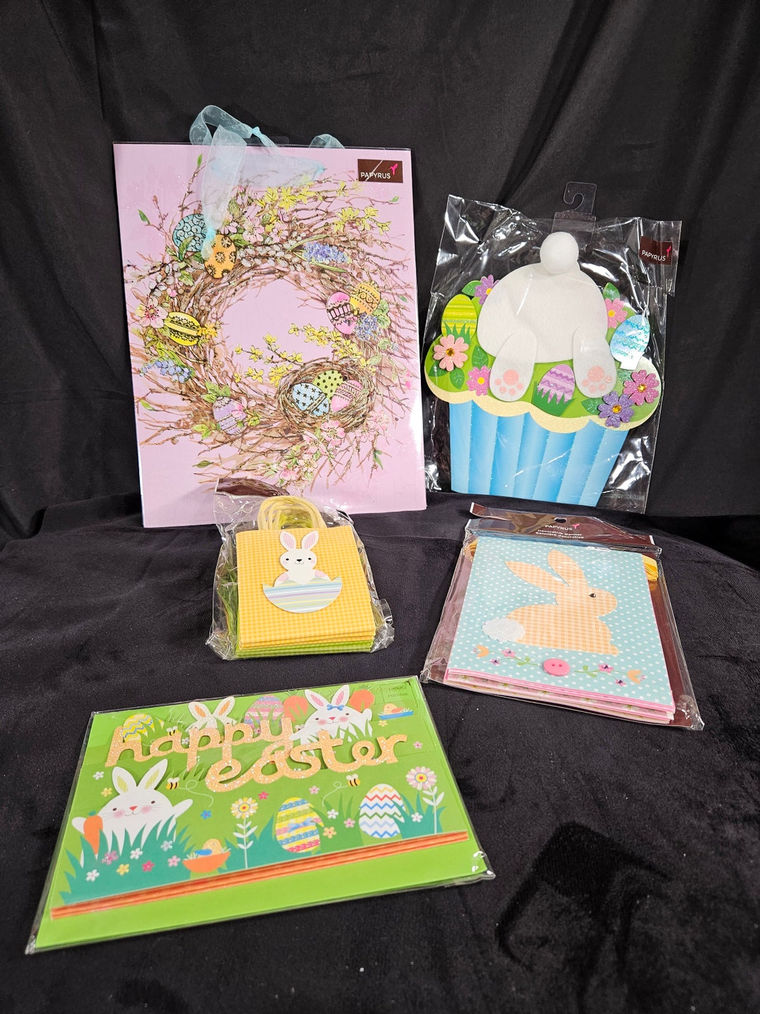 Bundle of Papyrus Easter Decor With Gift and Treat Bags - Etsy