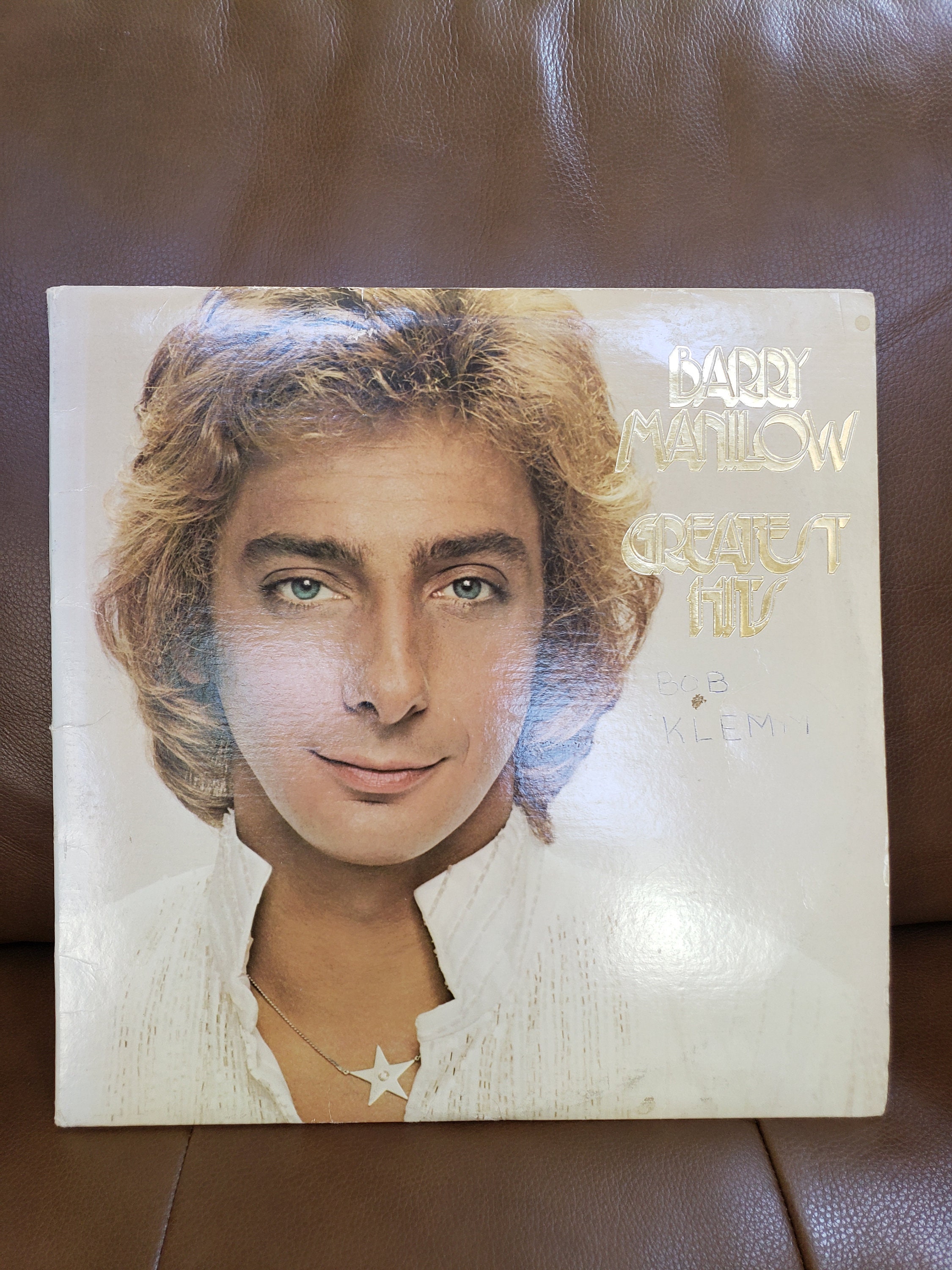 Vintage Vinyl Record Album, Barry Manilow Greatest Hits, 2 Record Set ...
