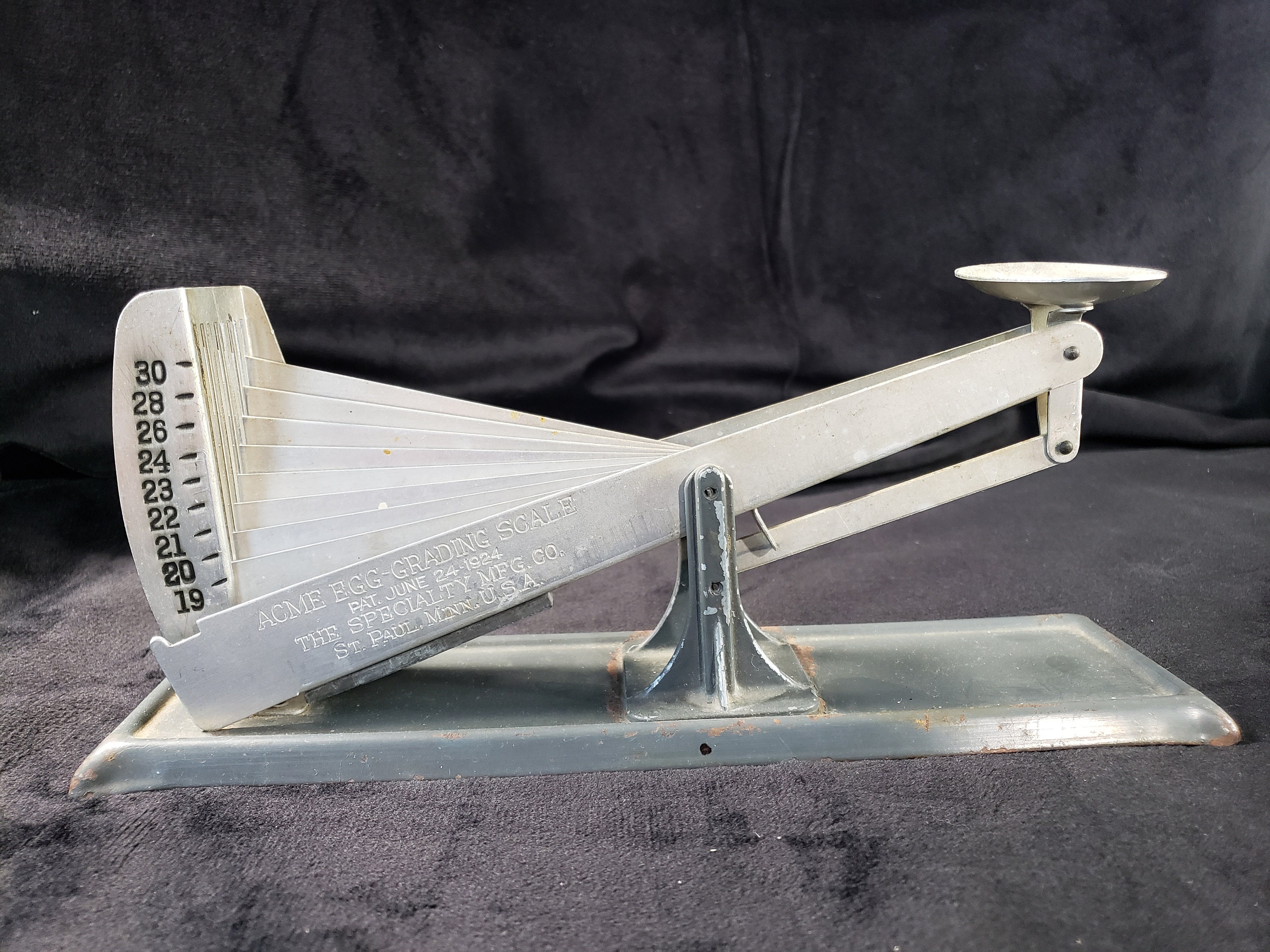 Antique/vintage "acme" Egg-grading Scale. Egg Scale. - Etsy