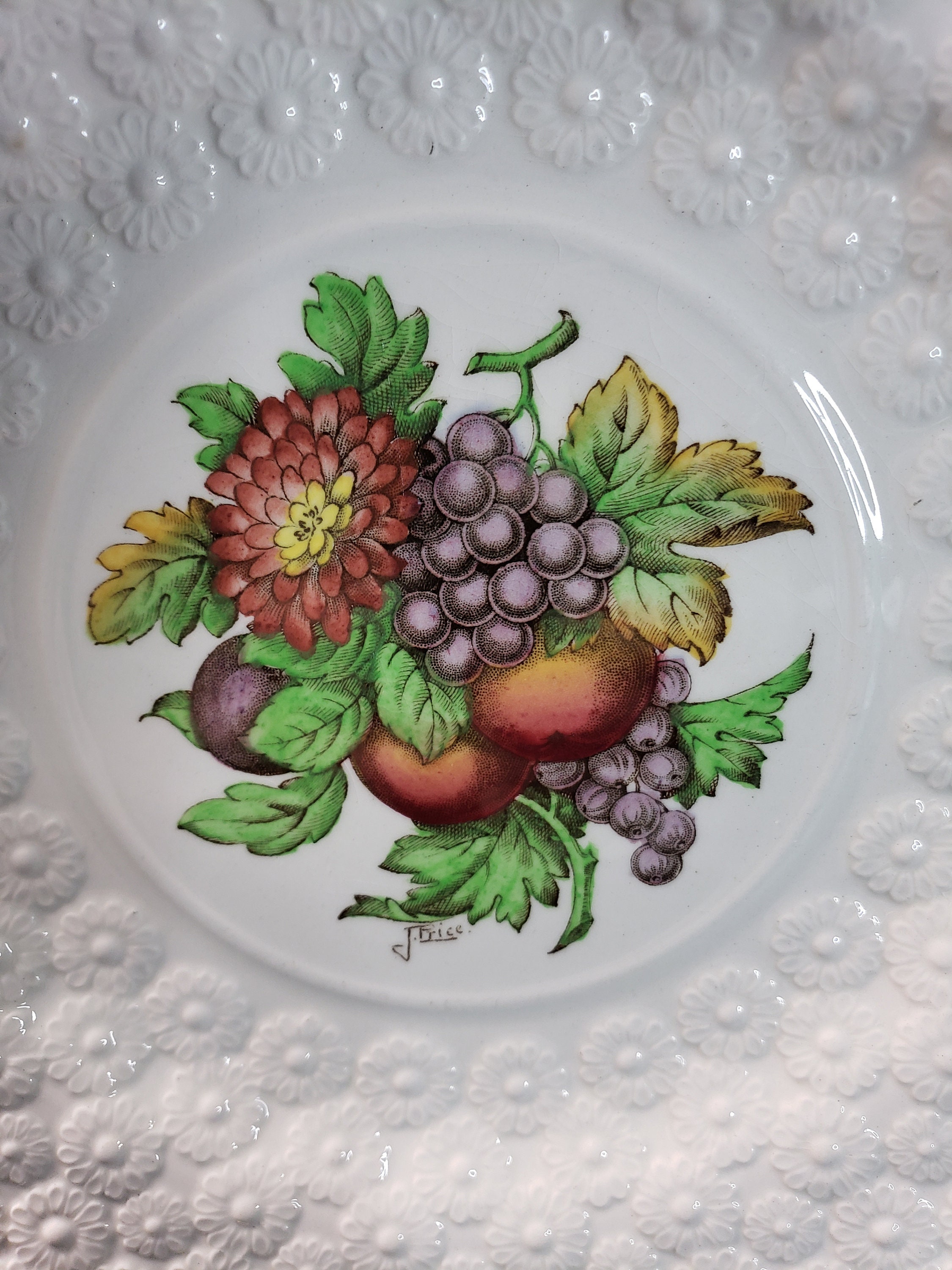 Complete Set 1-12 1 Antique Spode Alden Pattern Fine - Etsy