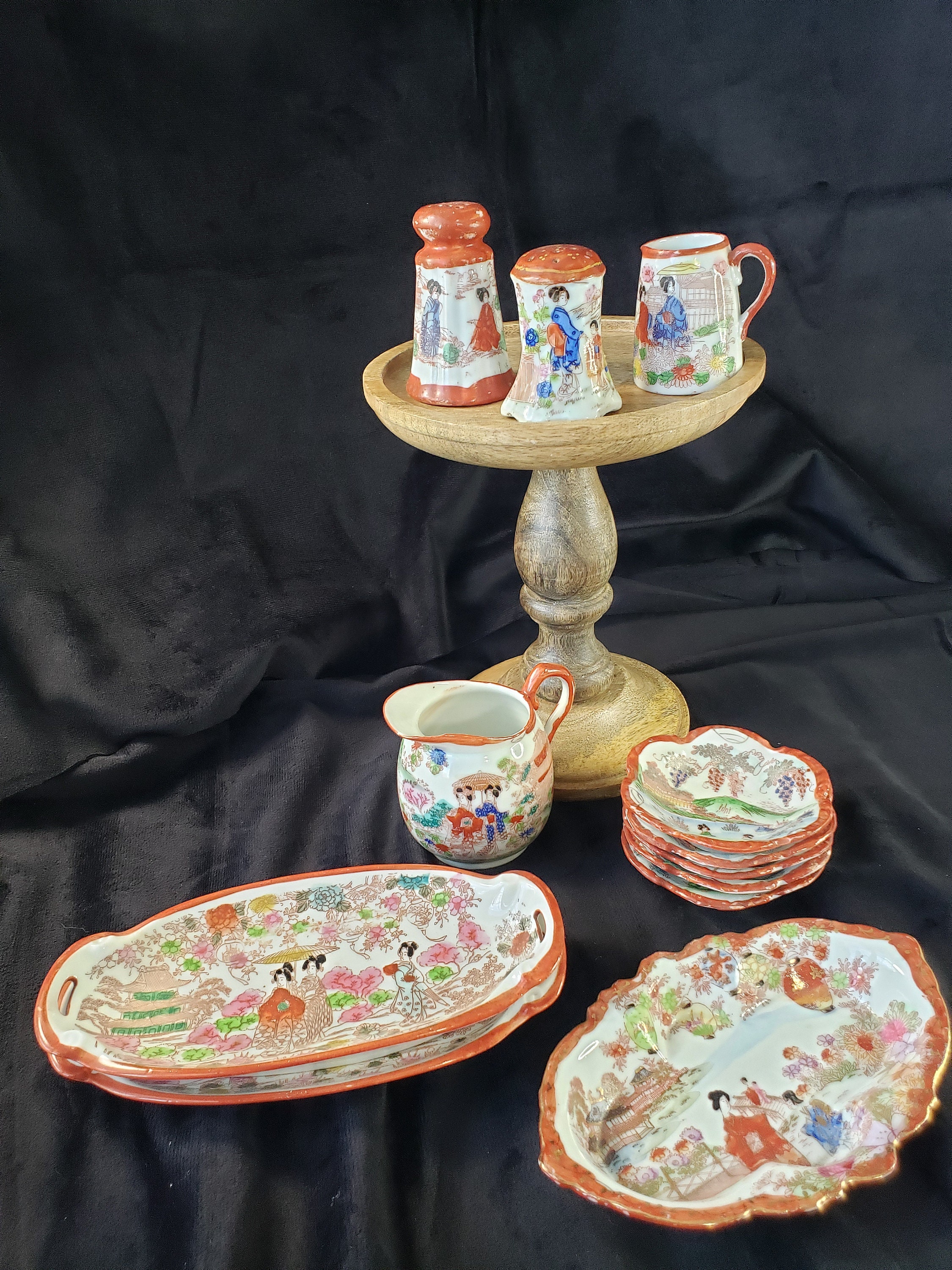Vintage Collectible Geisha Ware Set of 12 Pieces, Made in Japan - Etsy