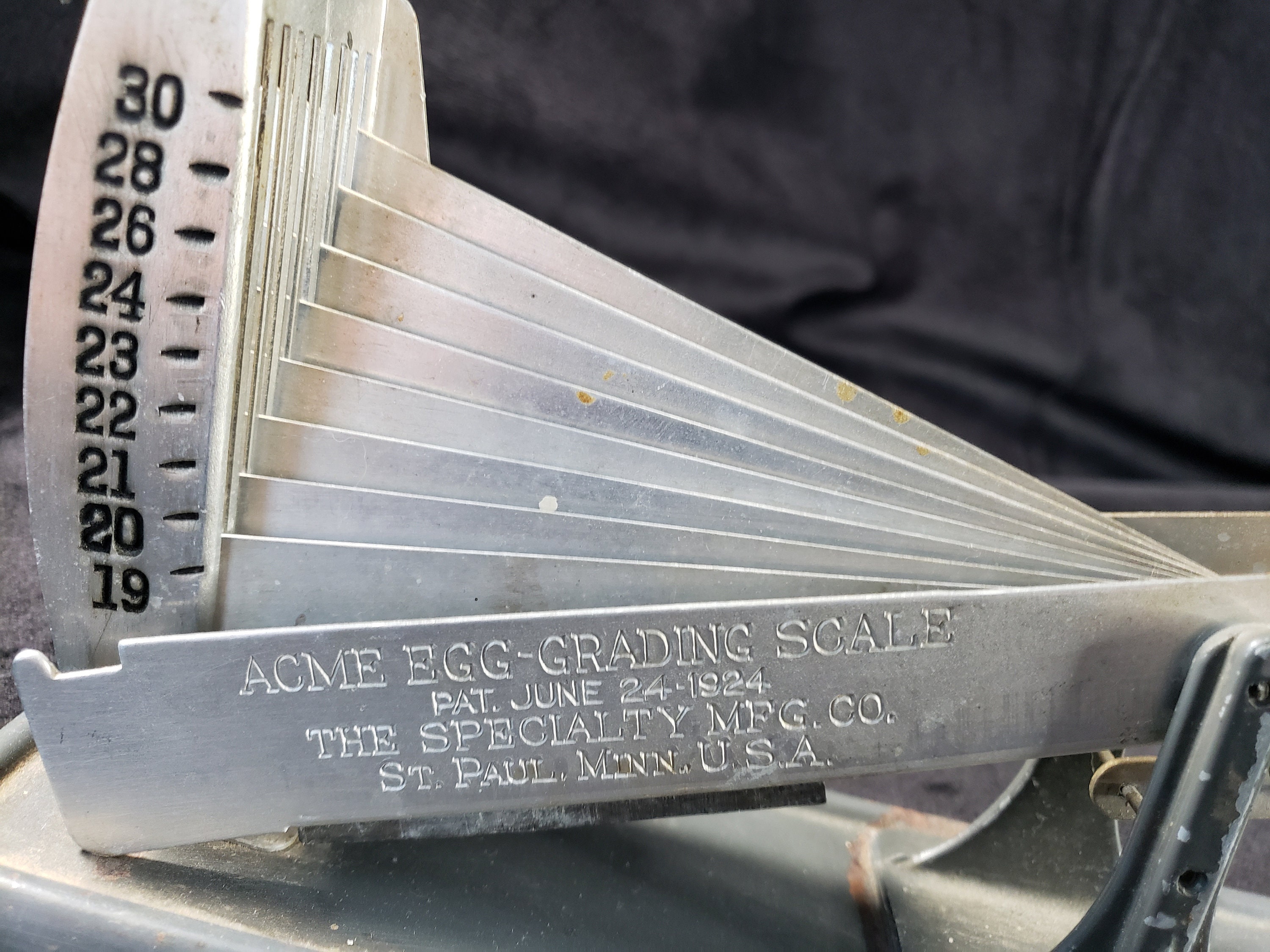 Antique/vintage "acme" Egg-grading Scale. Egg Scale. - Etsy