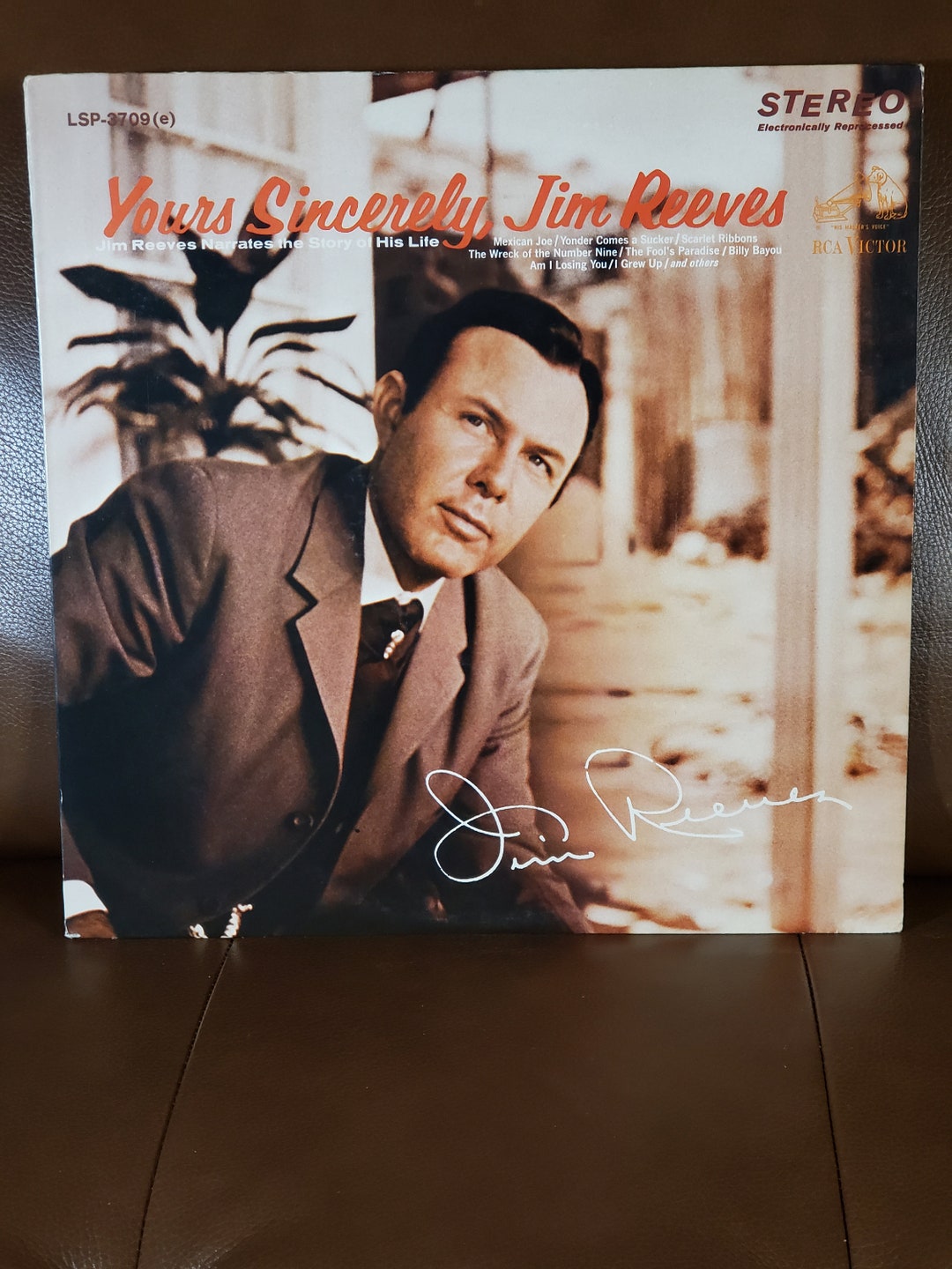Vintage Vinyl Record Album, Yours Sincerely. Jim Reeves (38) - Etsy