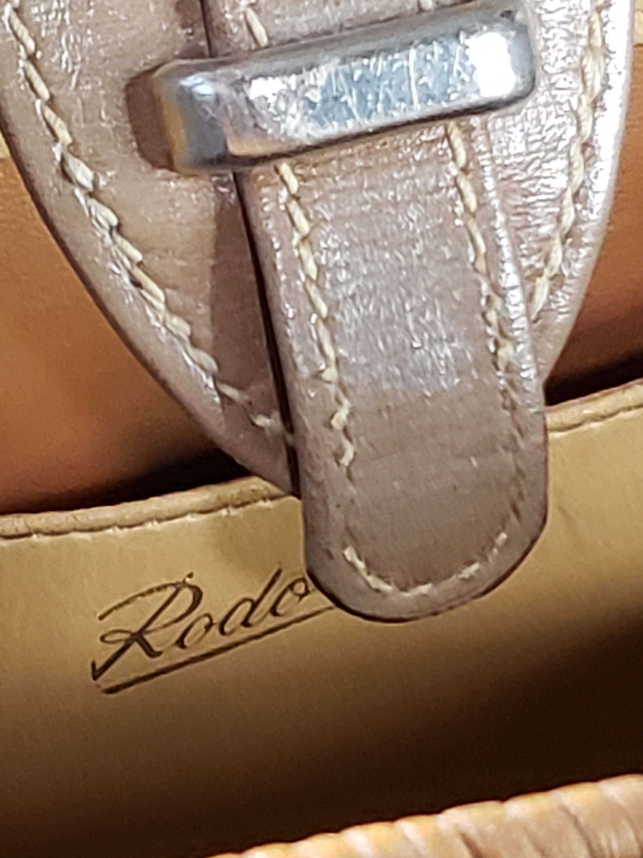 RARE Handmade & Vintage Rodo of Italy Basket Weave Wicker and - Etsy