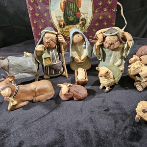 Vintage Gnomy's Diaries, 10 Piece Nativity Set - the Legend of ...
