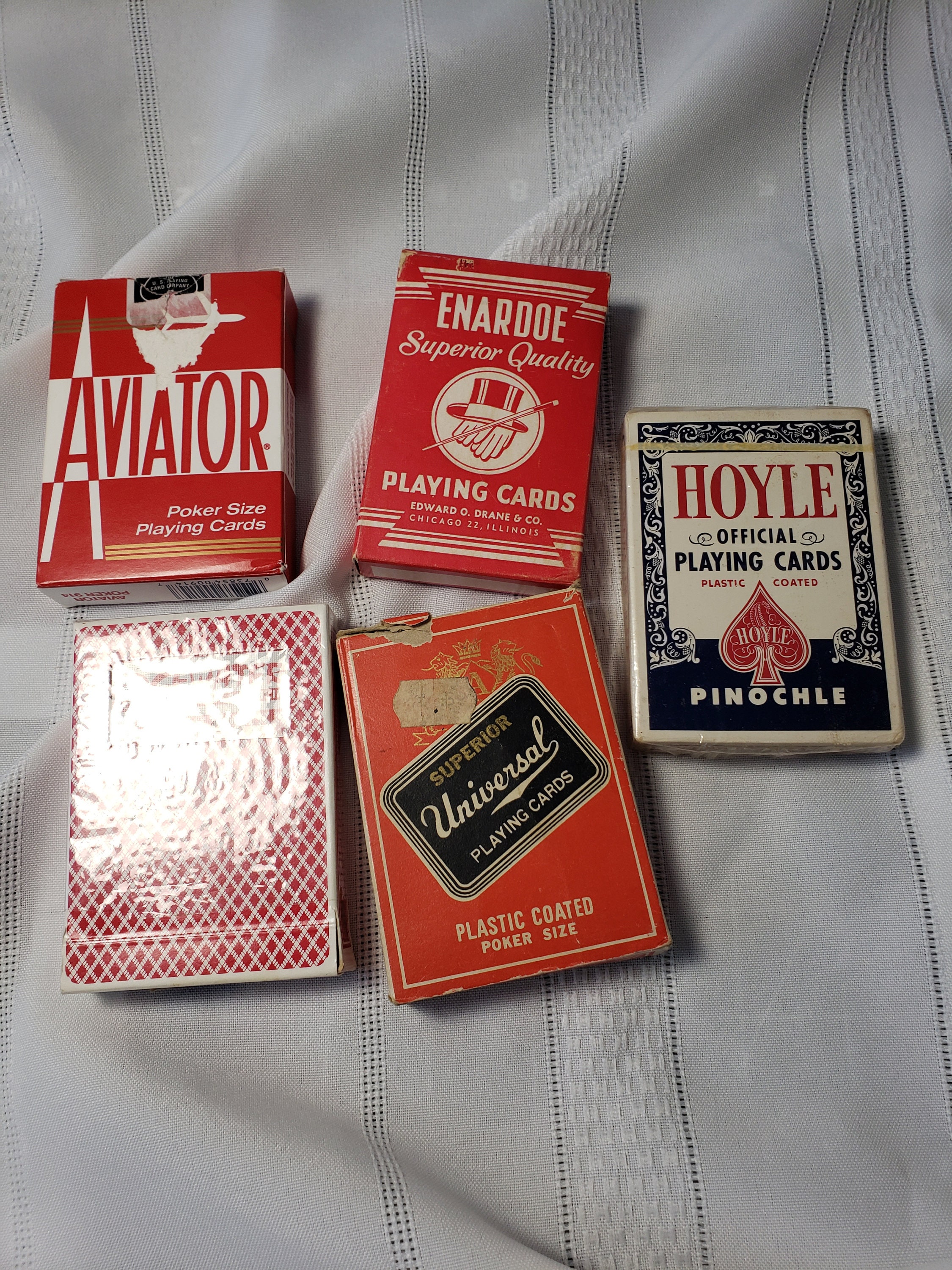 Collection of Vintage Playing Card Decks - Etsy