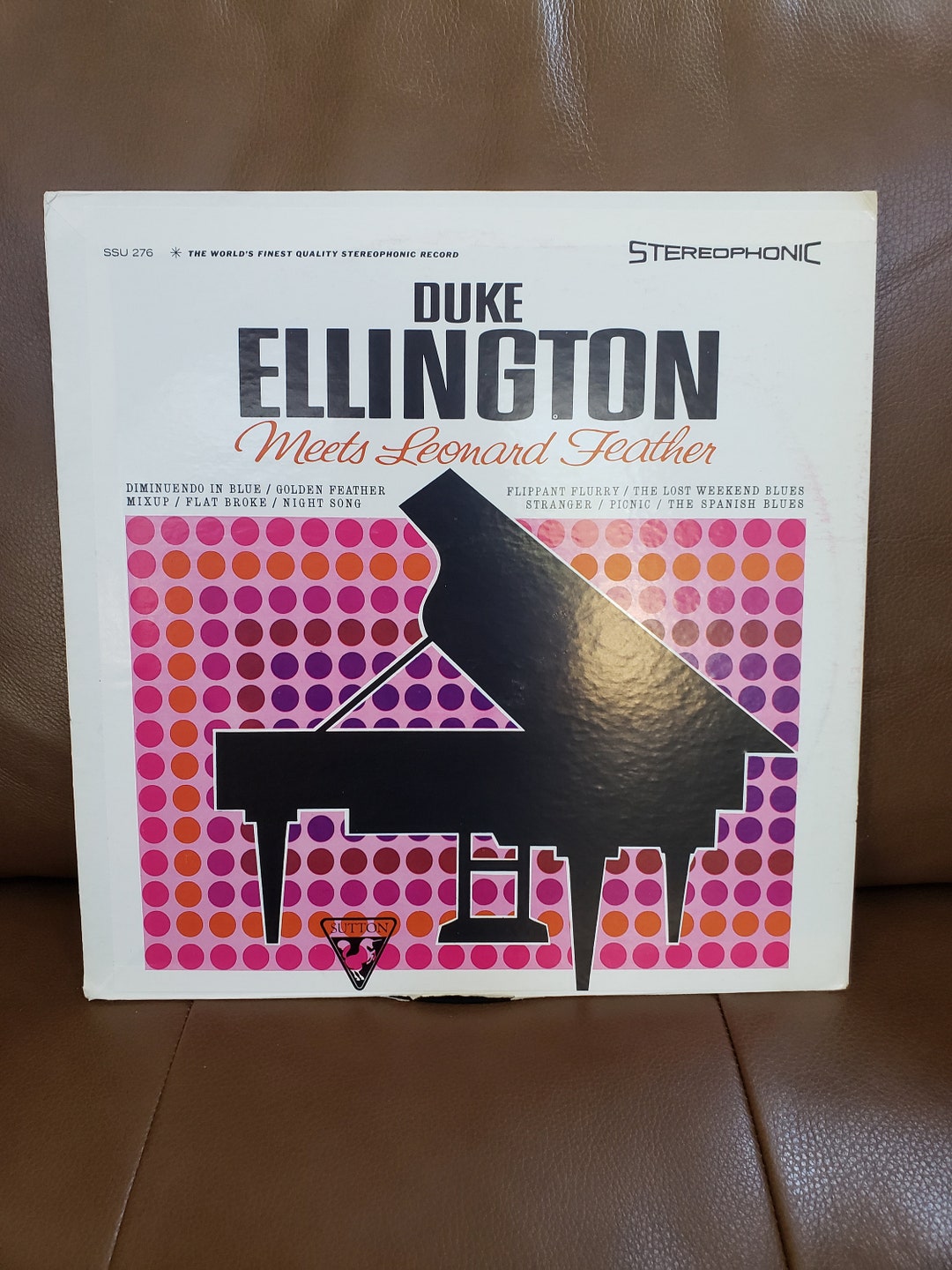 Vintage Vinyl Album, Duke Ellington Meets Leonard Feather (11) - Etsy