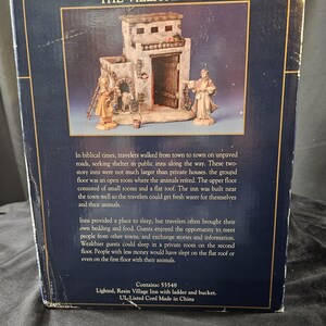 Retired Vintage Fontanini by Roman Inc. Lighted Village Inn 55548 2003 ...