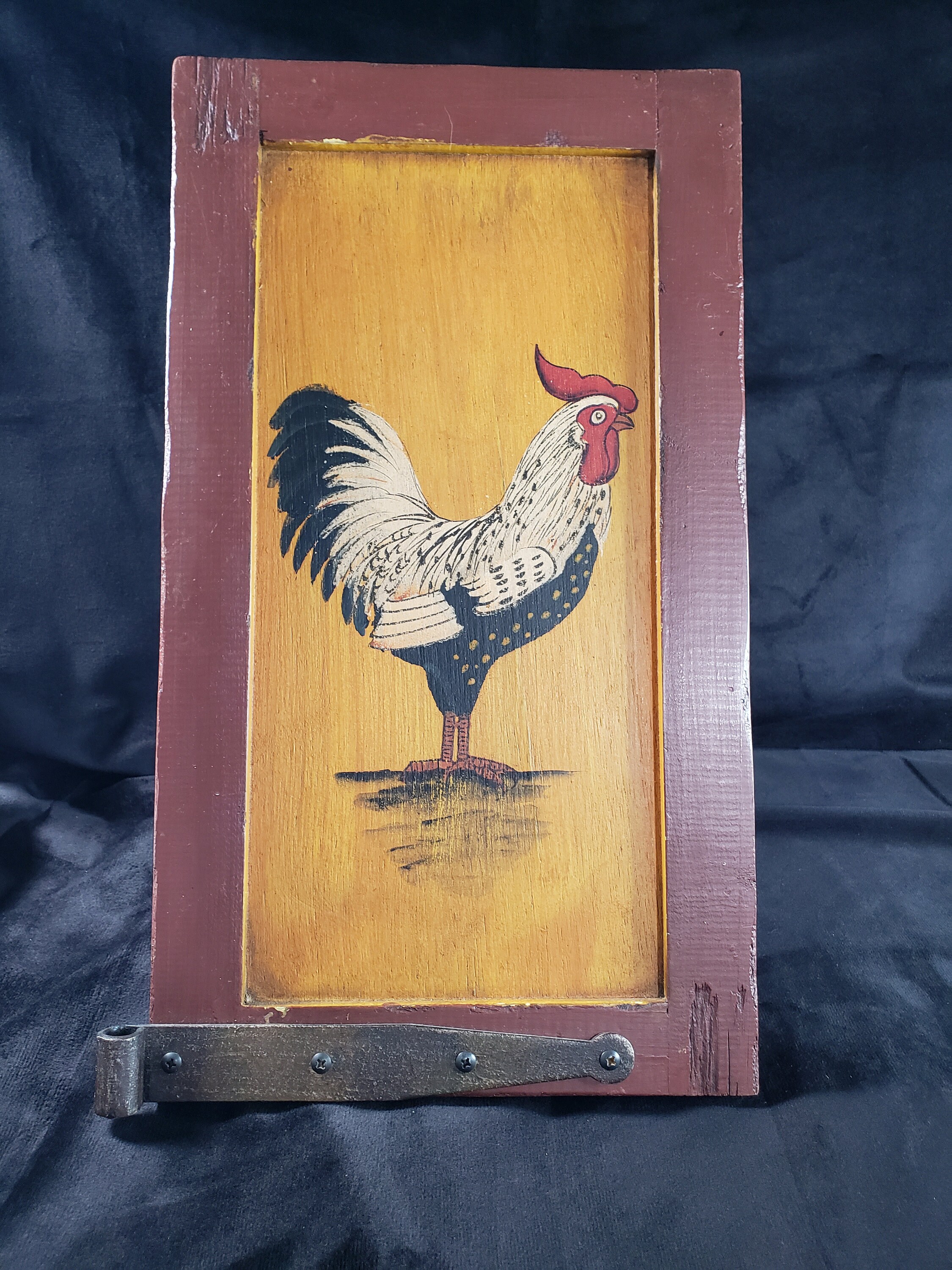 Vintage 1999 Wood Rooster Wall Decor, by Blue Sky Corporation - Etsy