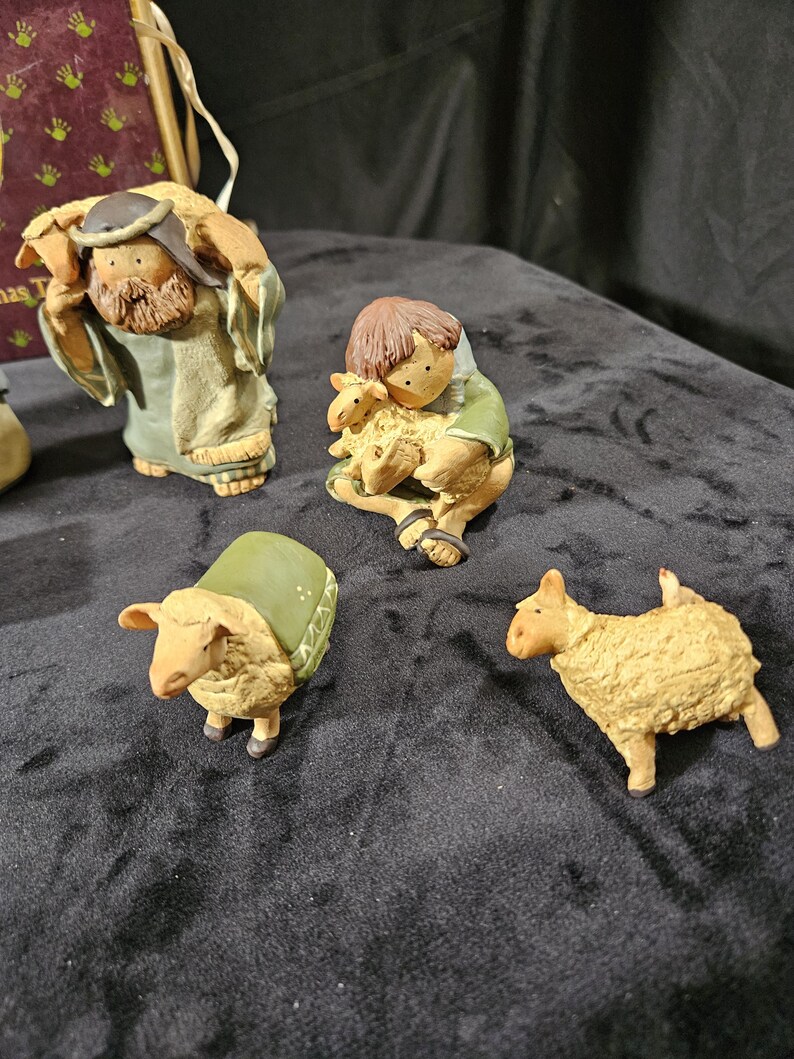 Vintage Gnomy's Diaries, 10 Piece Nativity Set - the Legend of ...