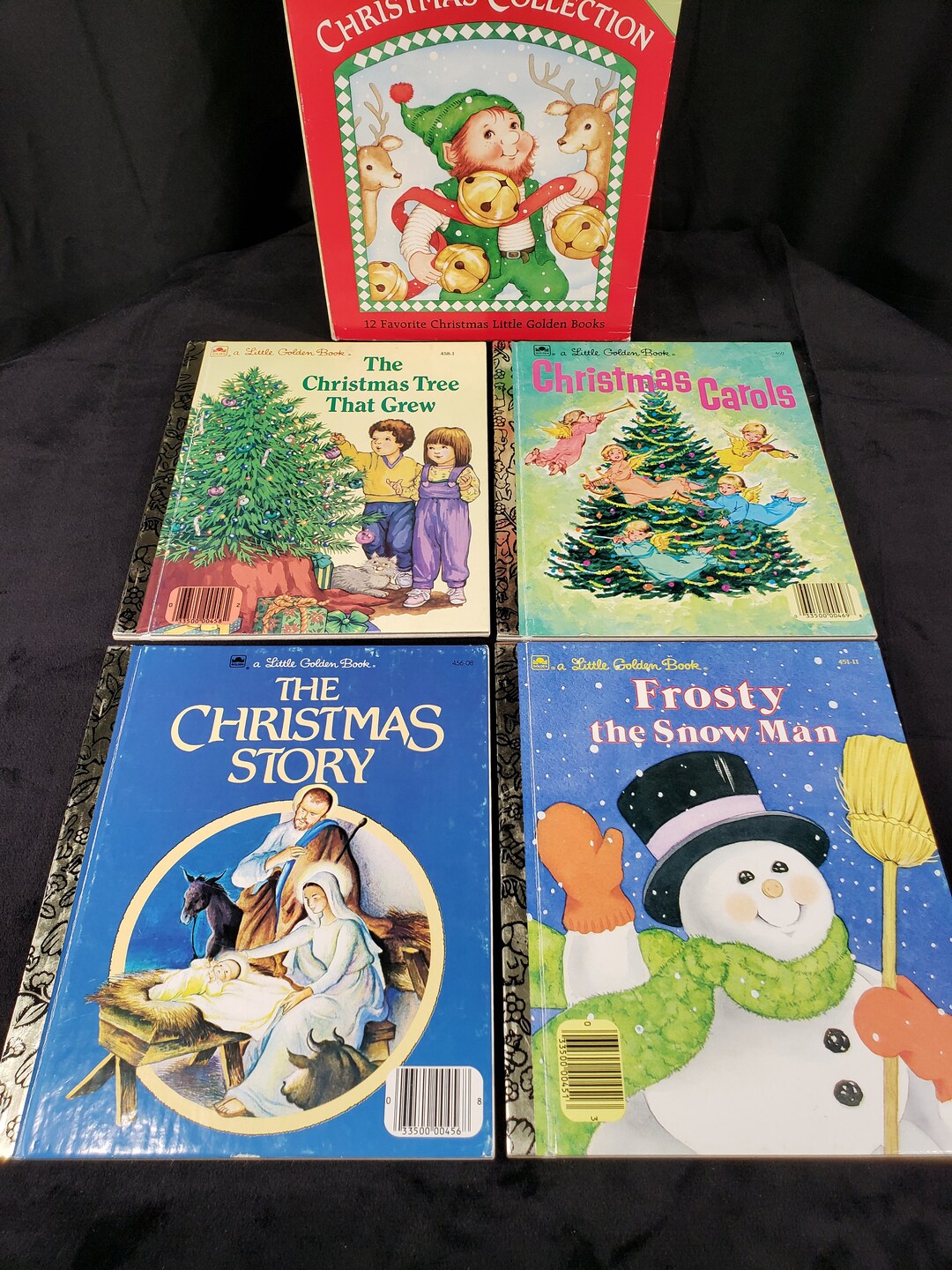 Vintage Collection of 10 Christmas Stories by Little Golden Books - Etsy