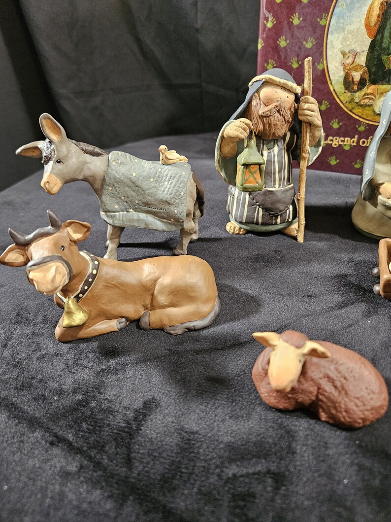 Vintage Gnomy's Diaries, 10 Piece Nativity Set - the Legend of ...