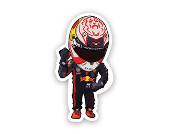 Max Verstappen Sticker - Etsy Australia