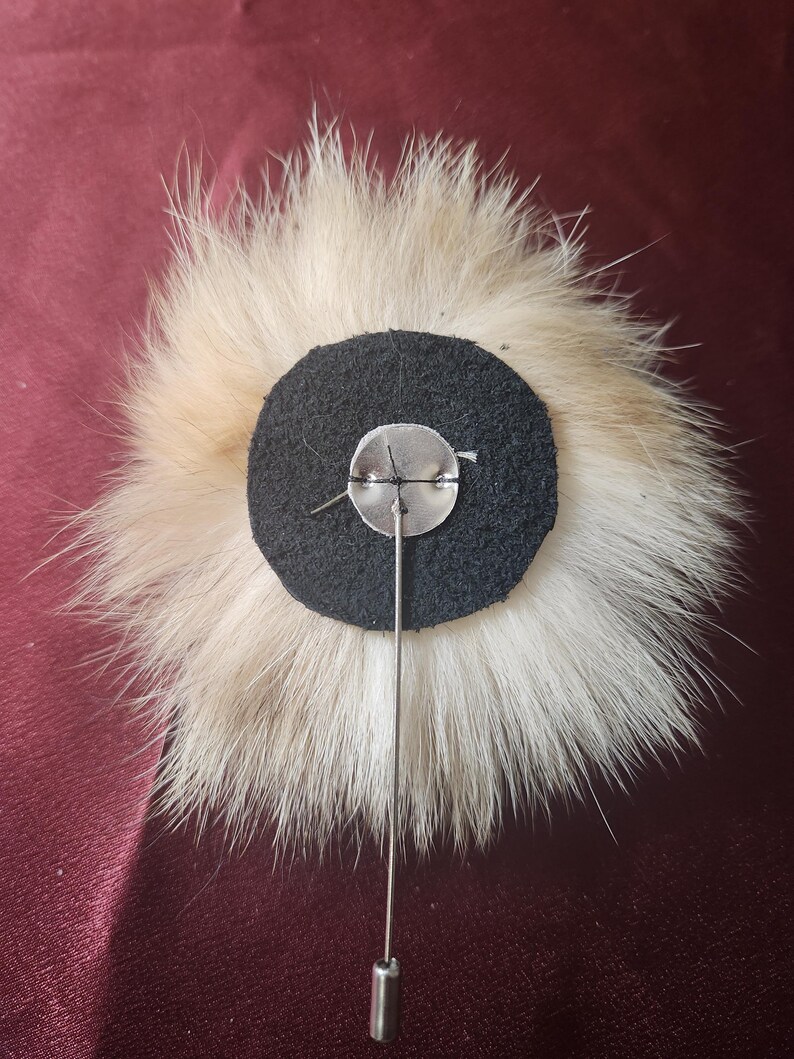 Recycled Fox Fur Stick Pin - Etsy