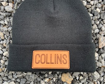 Beanie With Logo Patch - Etsy