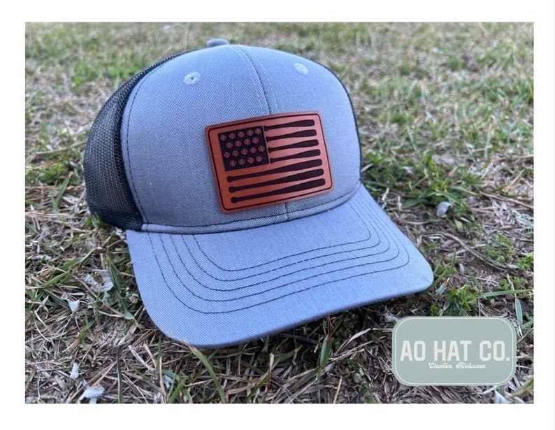 Youth Custom Made | Leather Patch | Youth Hat | Custom | Personalized ...