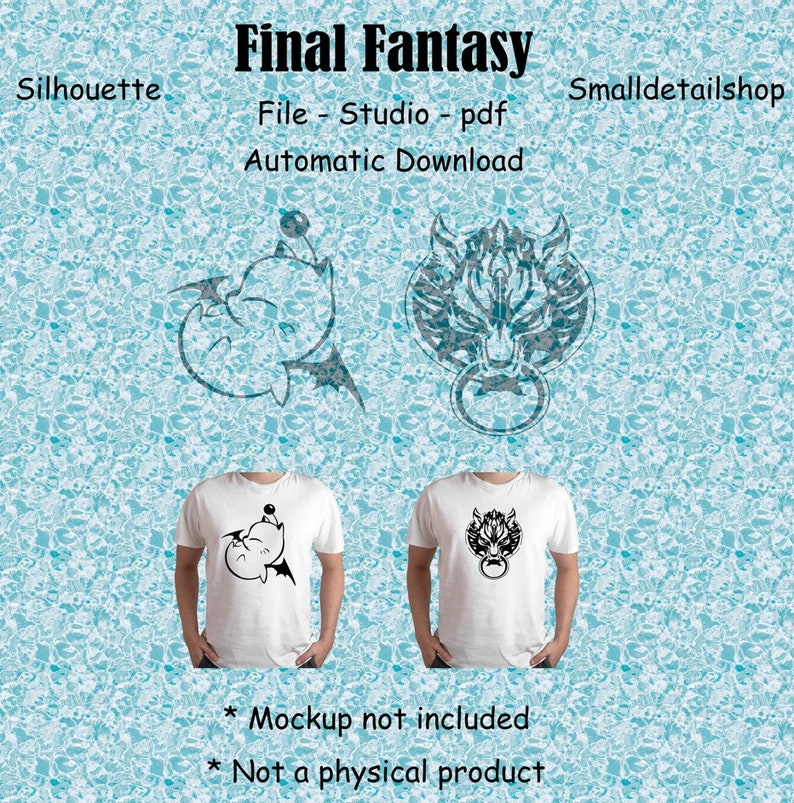 Cutting Template - Final Fantasy - Cameo - Etsy