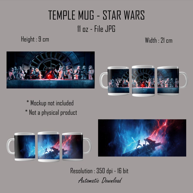 Temple Mug - Star Wars - Etsy