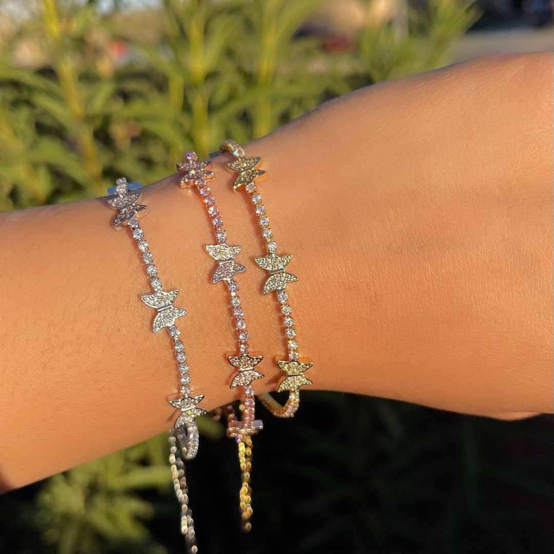 Butterfly Bracelet - Etsy