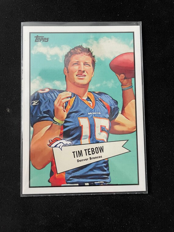 Tim Tebow 2010 Topps Rookie Card - Etsy