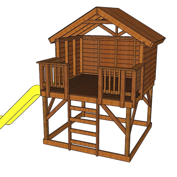 Treehouse Plans - Etsy