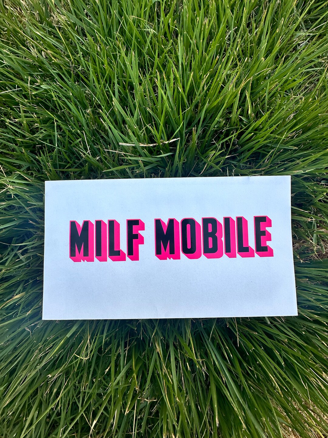 Double Layered Milf Mobile Sticker for Car~ Free Shipping ~ Sticker for ...
