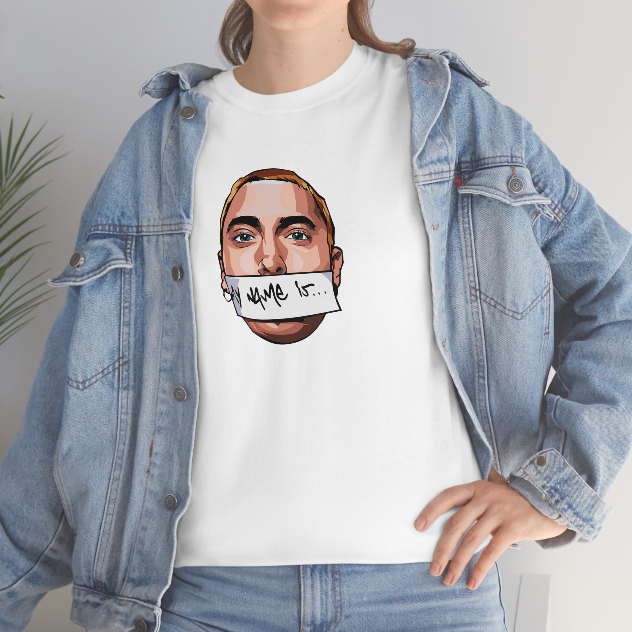 Eminem T-Shirt, Slim Shady, 90's Hip Hop Clothing, Eminem Merch ...