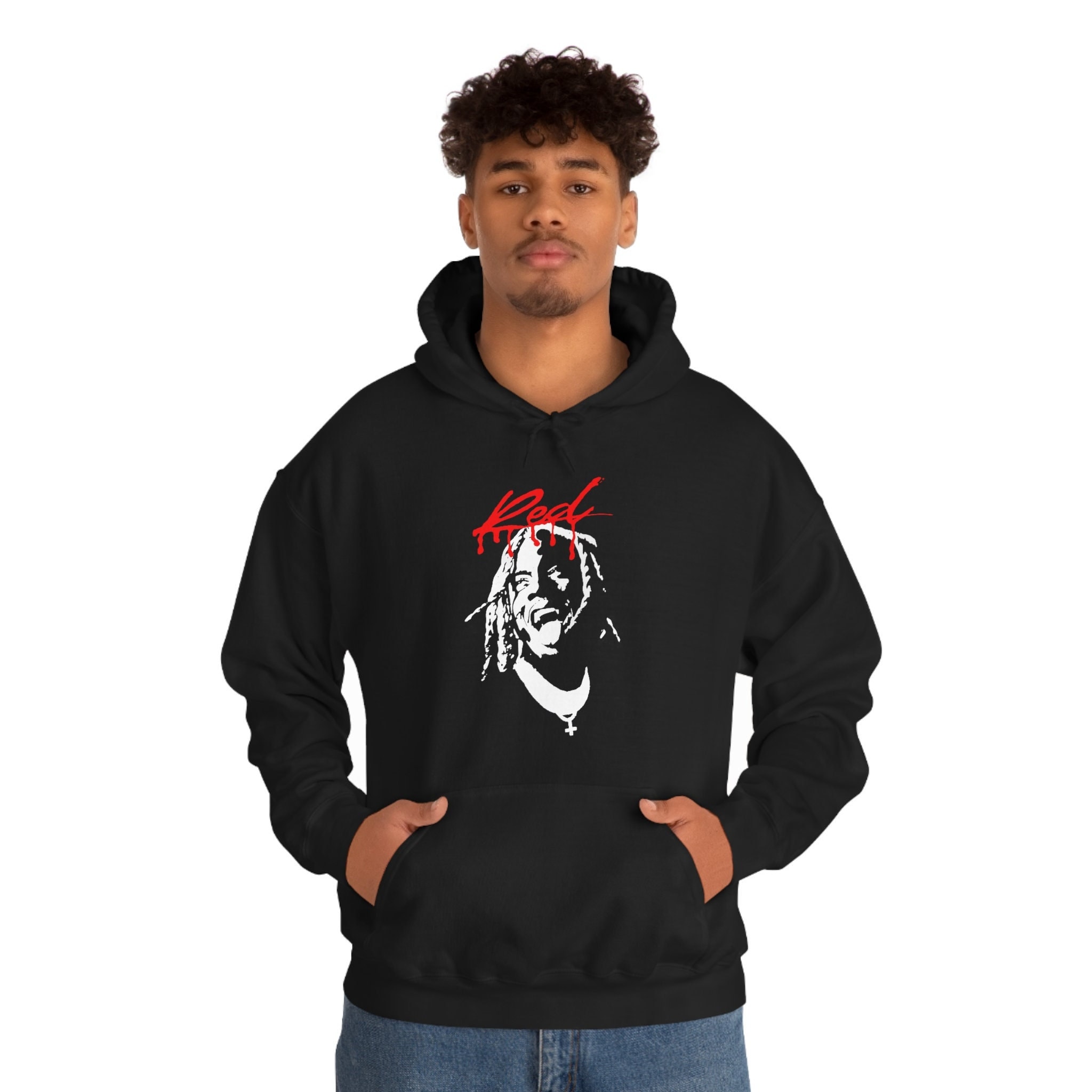 Playboi Carti Whole Lotta Red Hoodie, Playboi Carti Merch, Hip Hop Clothing