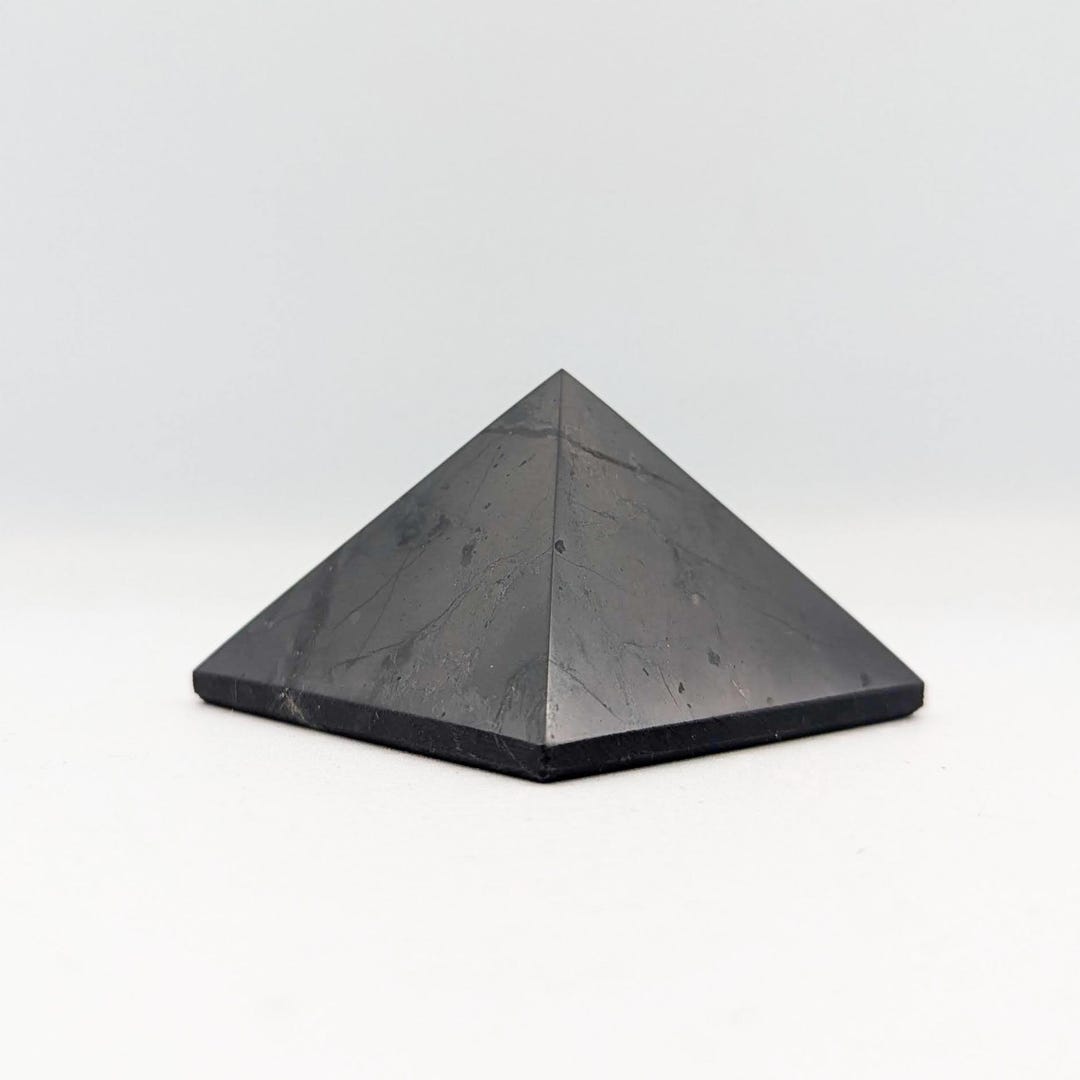 Shungite Pyramid 5cm 2" - Small Shungite for Emfs - Shungite Pyramids ...