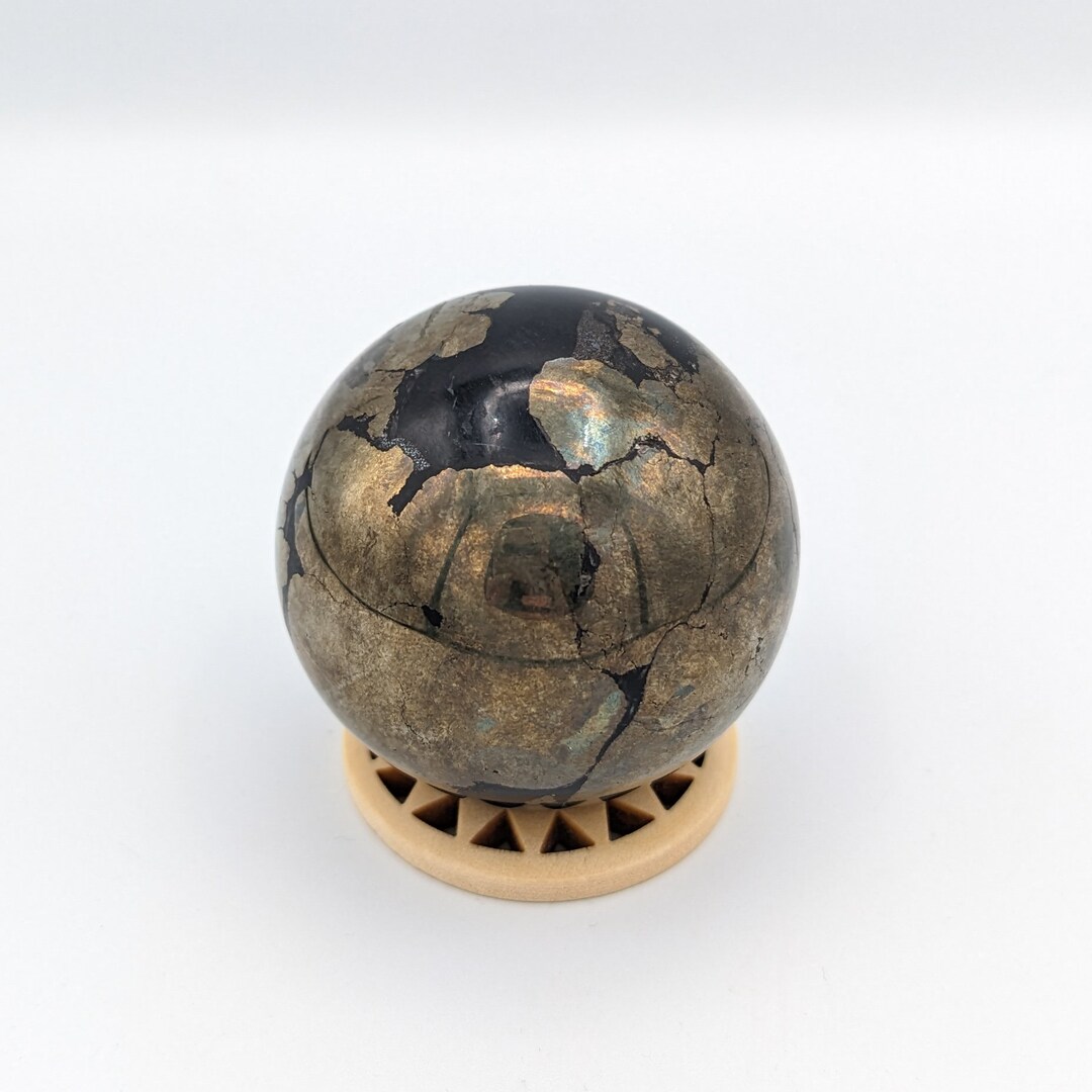 Apache Gold Sphere - Pyrite Spheres - Large Pyrite Polished Balls ...