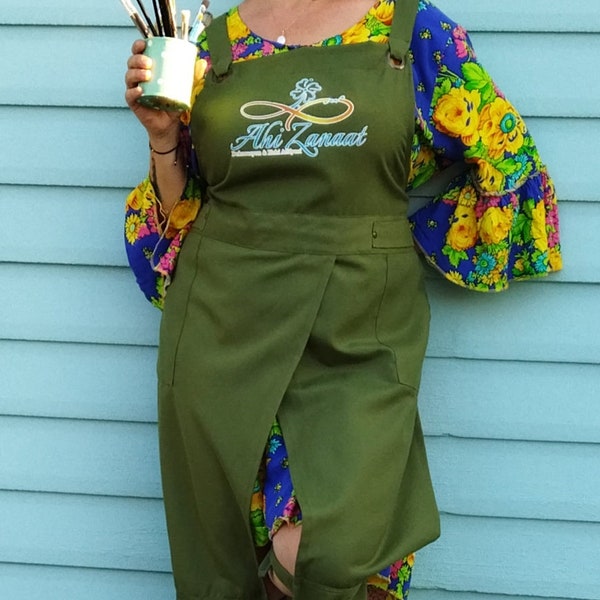 Pottery Apron Split Leg - Etsy