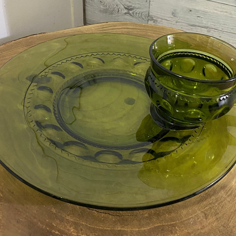 Thumbprint Glass - Etsy