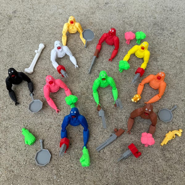 Animal Company 3d Print - Etsy