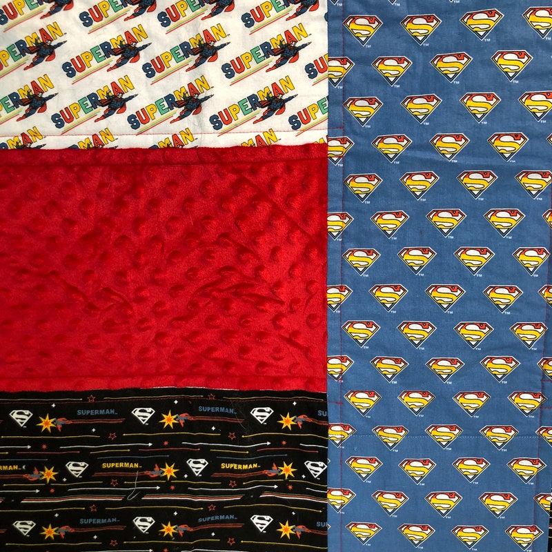 Superhero Quilt - Etsy