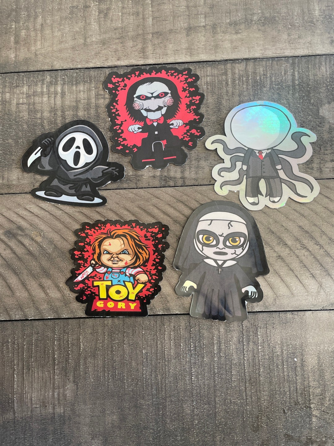 Halloween Spooky Stickers - Etsy