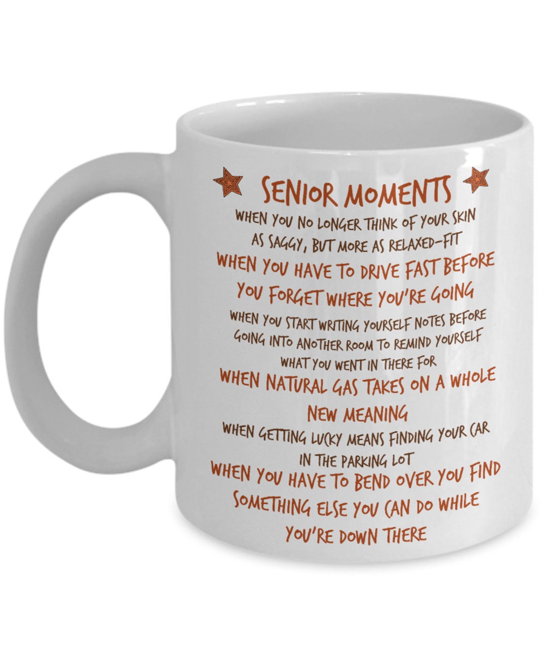 Funny Senior Moments Coffee Mug - Gag Gift for Seniors - Etsy