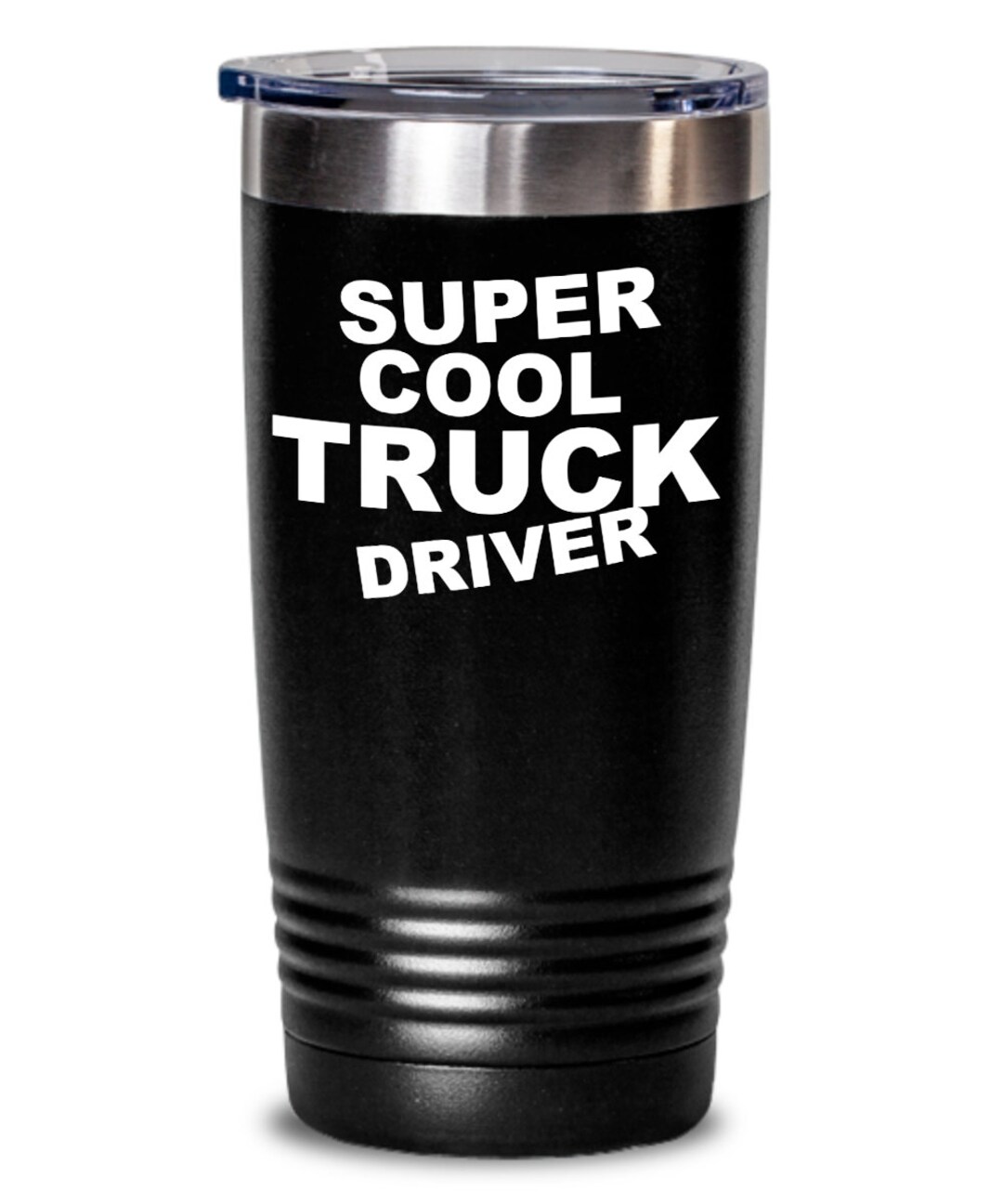 Truck Driver Mugs Gifts for Men - 20 Oz Stainless Steel Tumbler W/lid ...