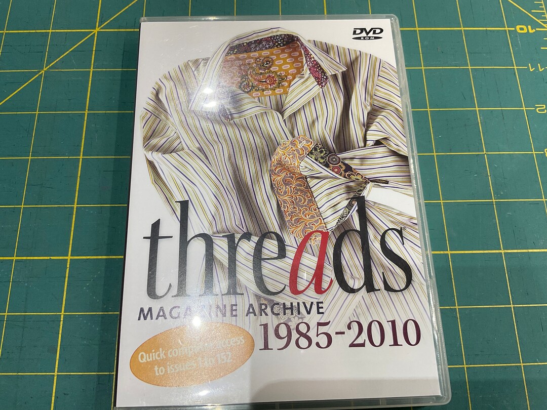 Threads Magazine Archive 1985-2010 DVD New in Box - Etsy