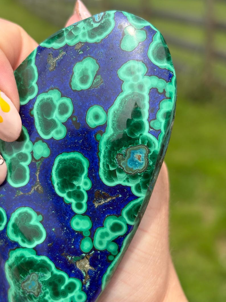 Azurite/malachite Slab - Etsy
