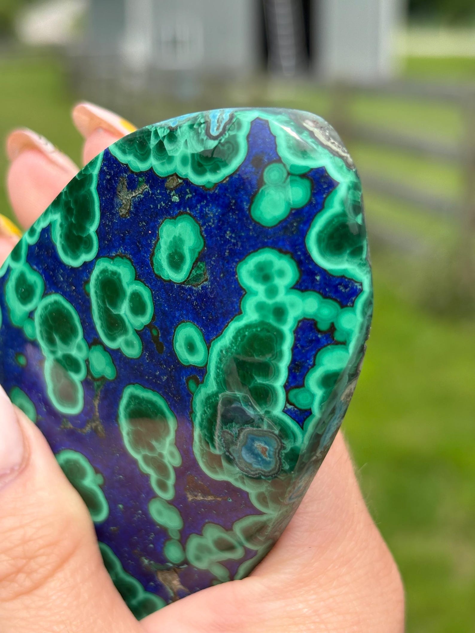 Azurite/malachite Slab - Etsy