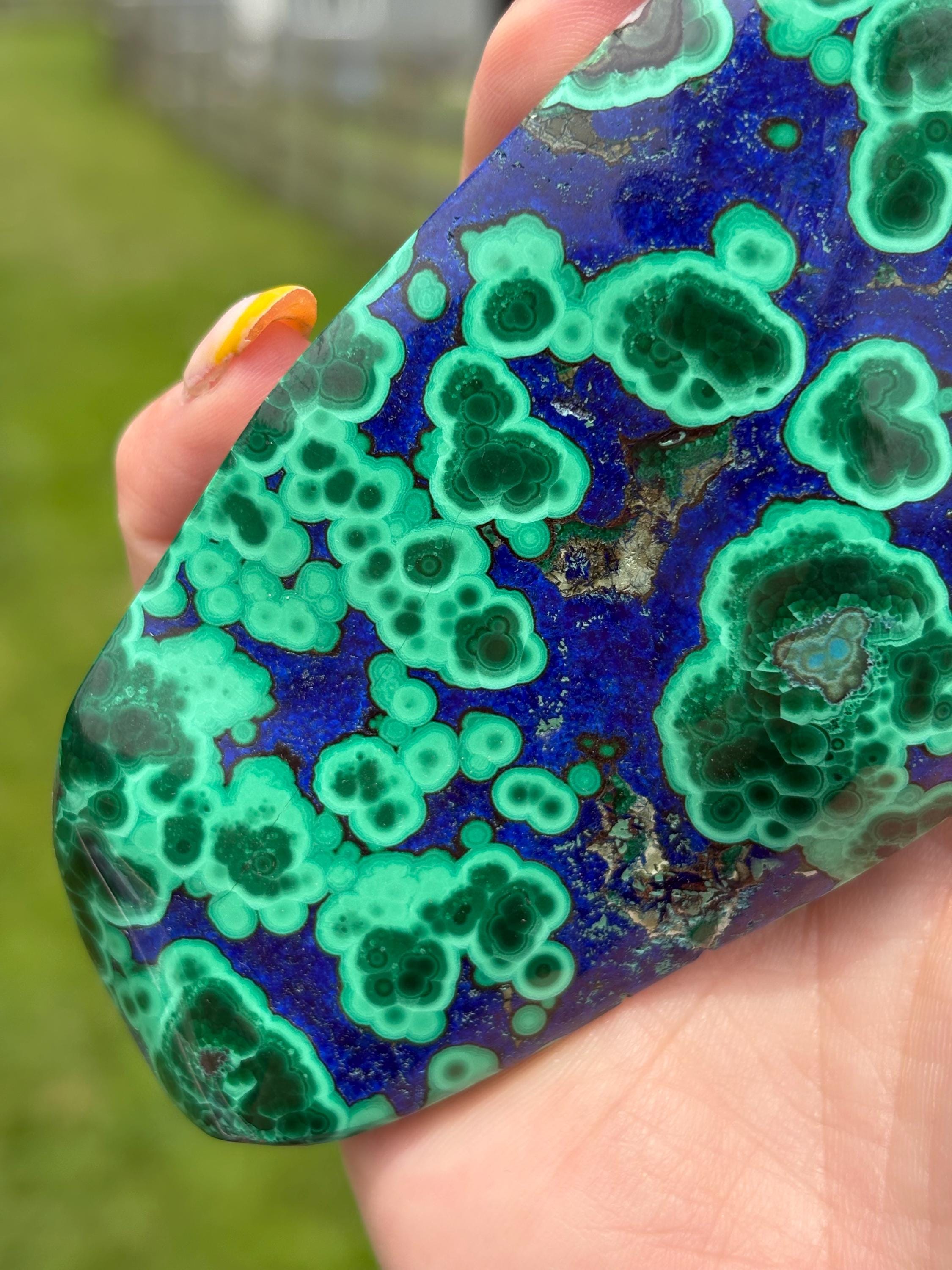 Azurite/malachite Slab - Etsy