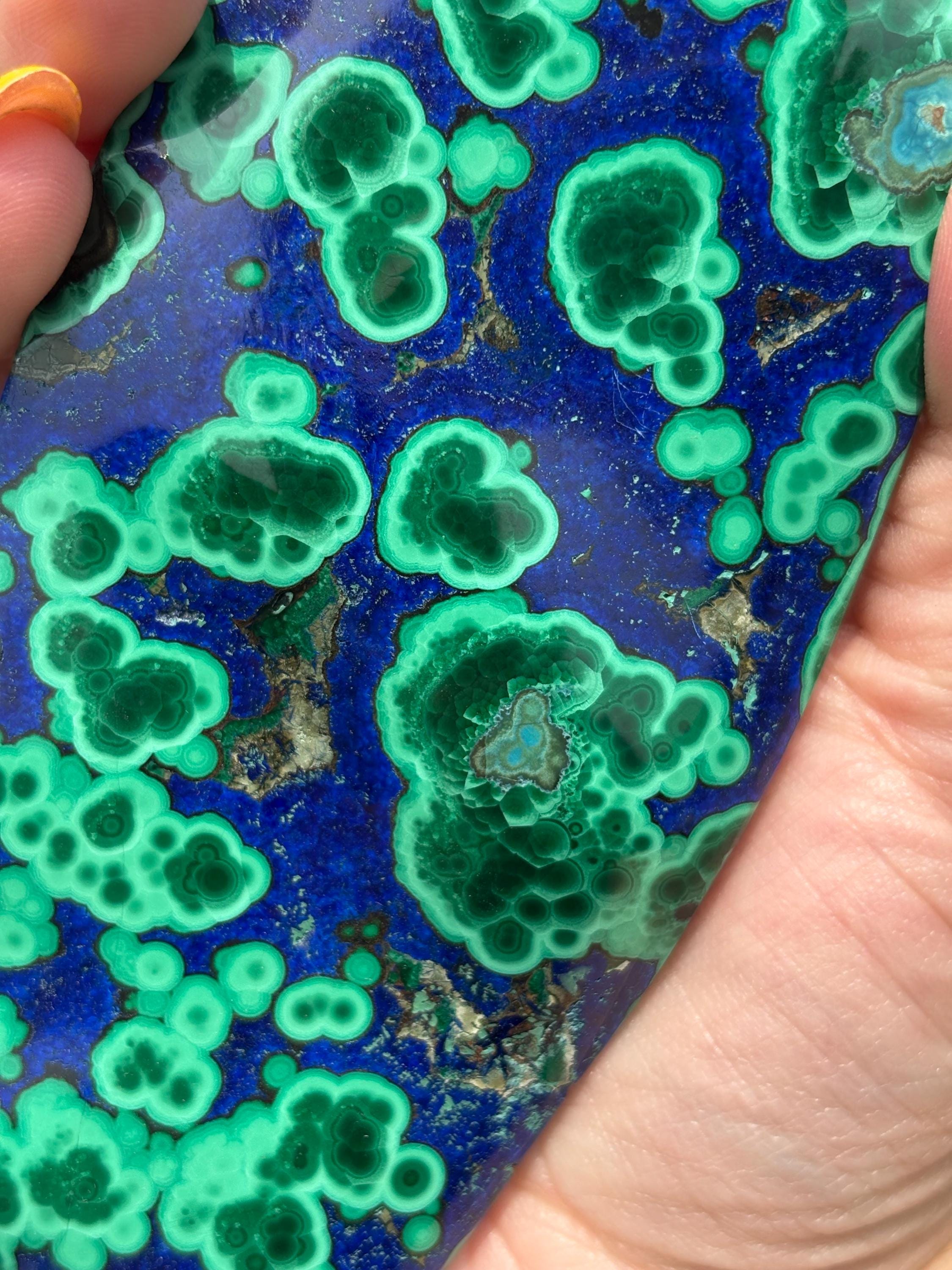 Azurite/malachite Slab - Etsy