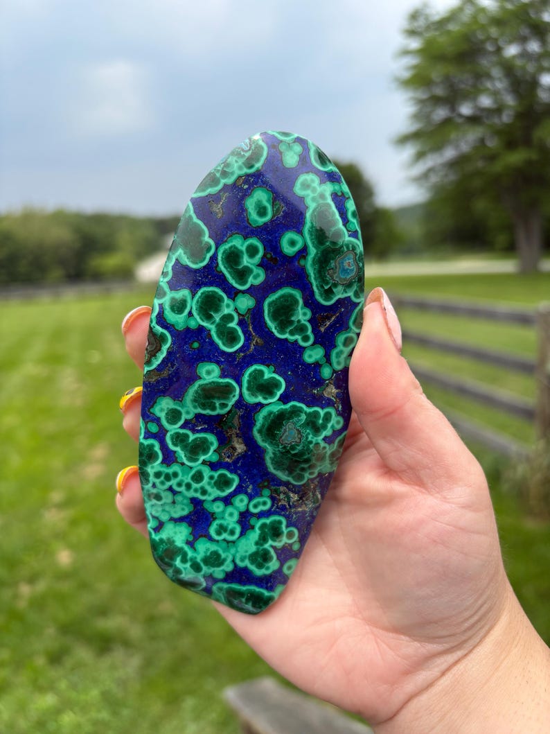 Azurite/malachite Slab - Etsy