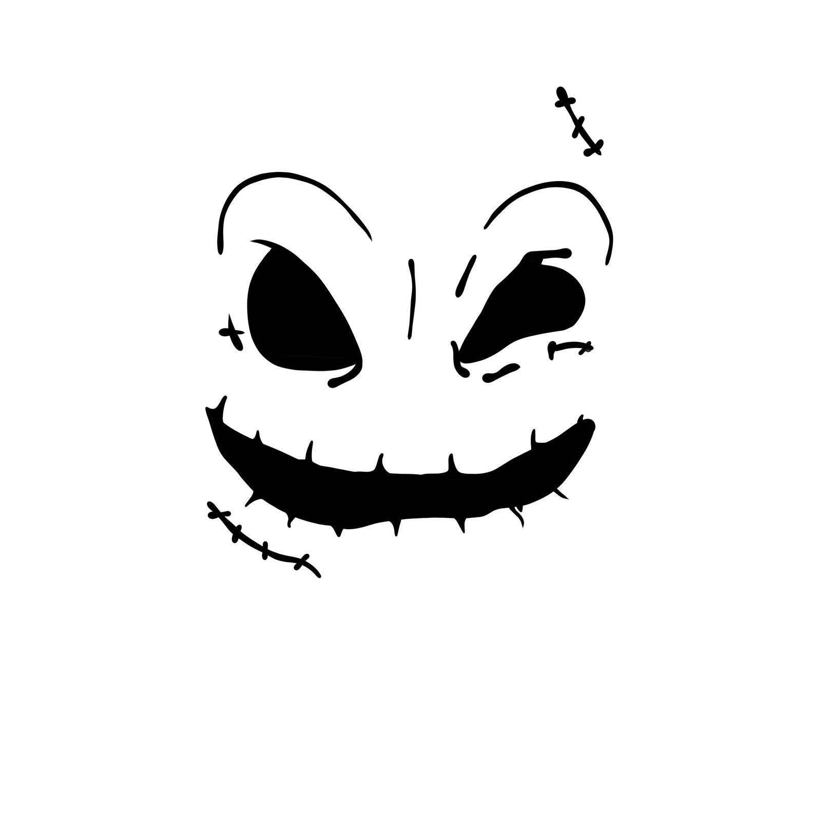 Oogie Boogie Silueta Arte png - Etsy España