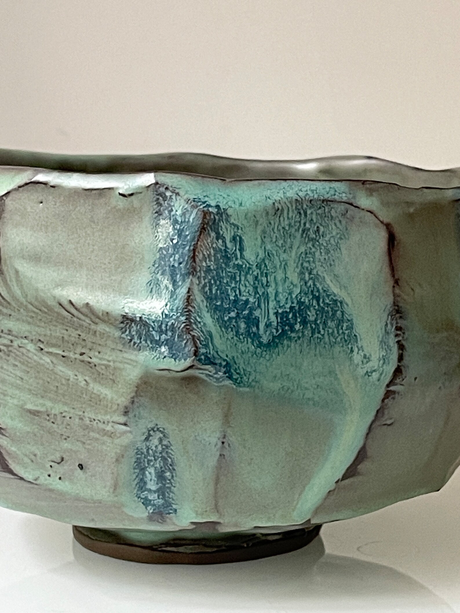 Kurinuki Handbuilt Chawan Tea Cup Bowl With Spout / up to 17oz / SPAIN ...