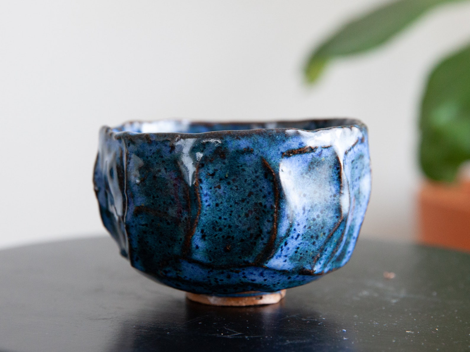 Kurinuki Chawan / Hand-built Ceramic Tea Matcha Chawan Mug / up to 12 ...